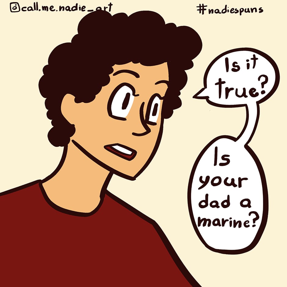 Read Nadie's Puns :: Misleading questions | Tapas Comics
