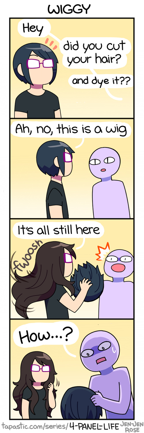 Read 4-Panel Life :: WIGGY | Tapas Community