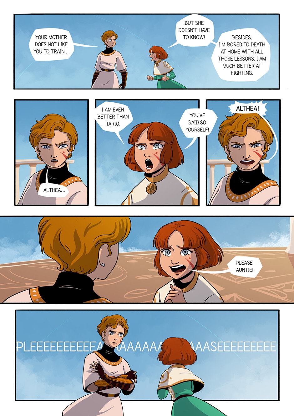 Read Althea (Eng) :: EP1P6 - PLEASE | Tapas Comics