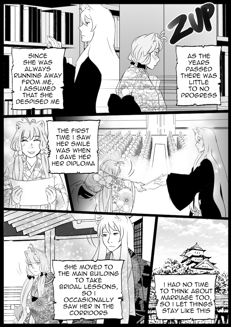 Read The Bride of the Fox :: Part 2 - Chapter 5 p.21-24 | Tapas Community