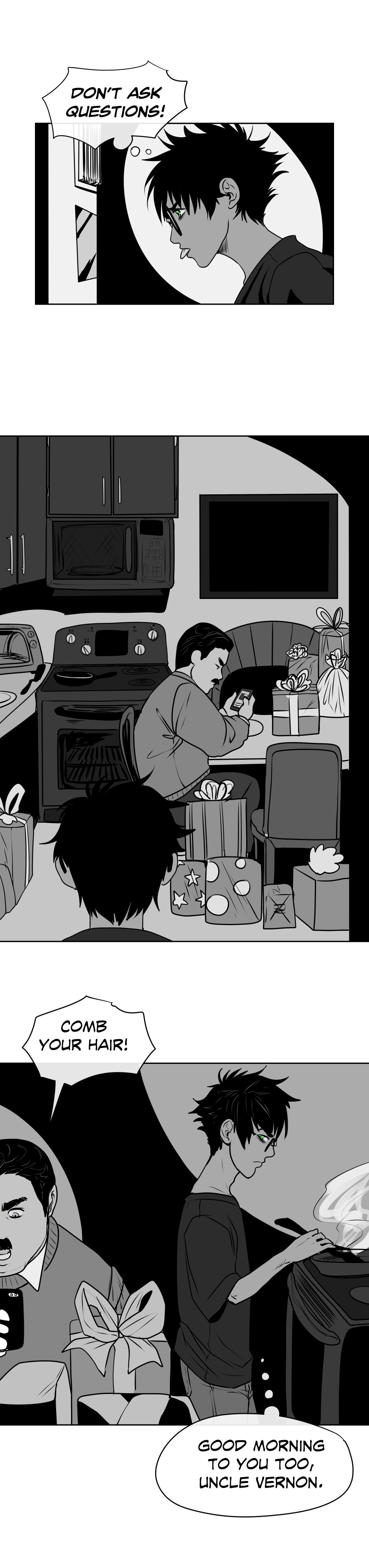 Read The Philosopher's Stone - A Harry Potter Fancomic :: The Vanishing Glass [Ep.11] | Tapas ...