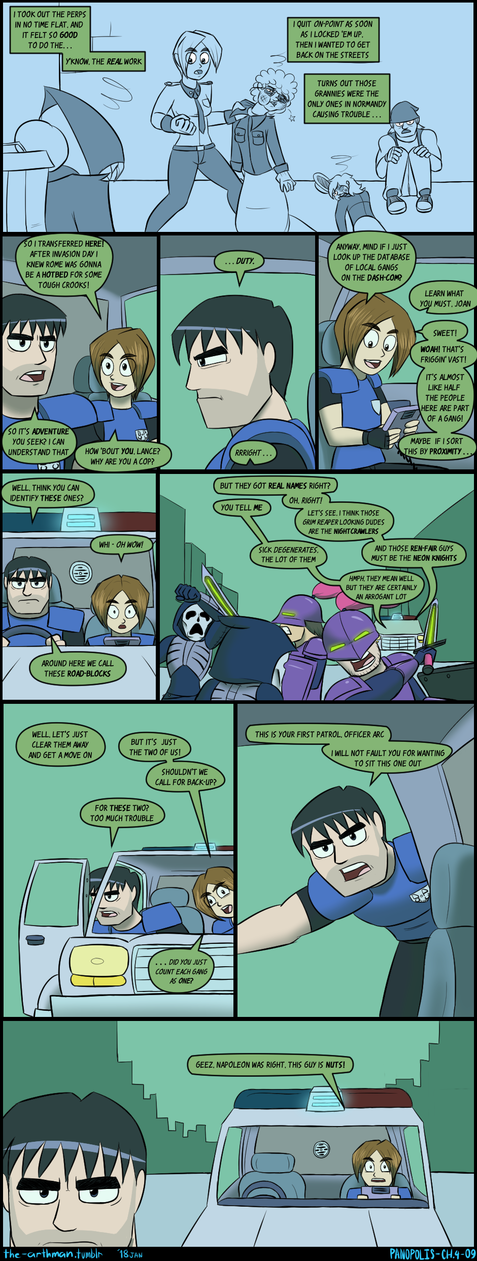 Read Panopolis :: Chapter 4 - Part 9 | Tapas Comics