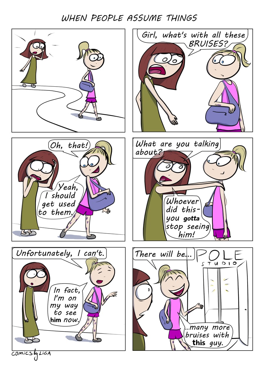 Read comicsbyliga :: When People Assume Things.. | Tapas Comics