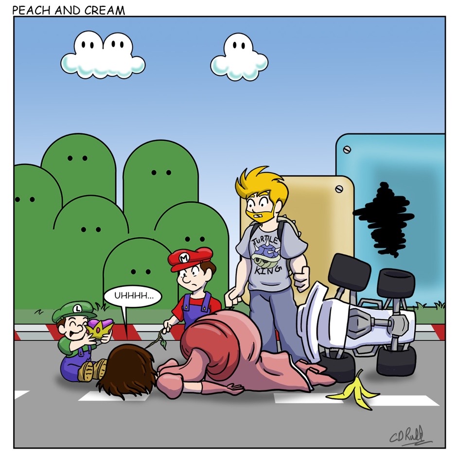 Read Peach and Cream :: Guest Comic from CD Rudd | Tapas Community