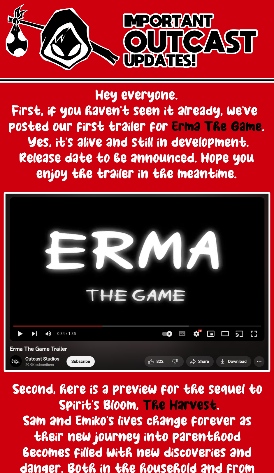 Read Erma :: Outcast Update- October 2023 | Tapas Community