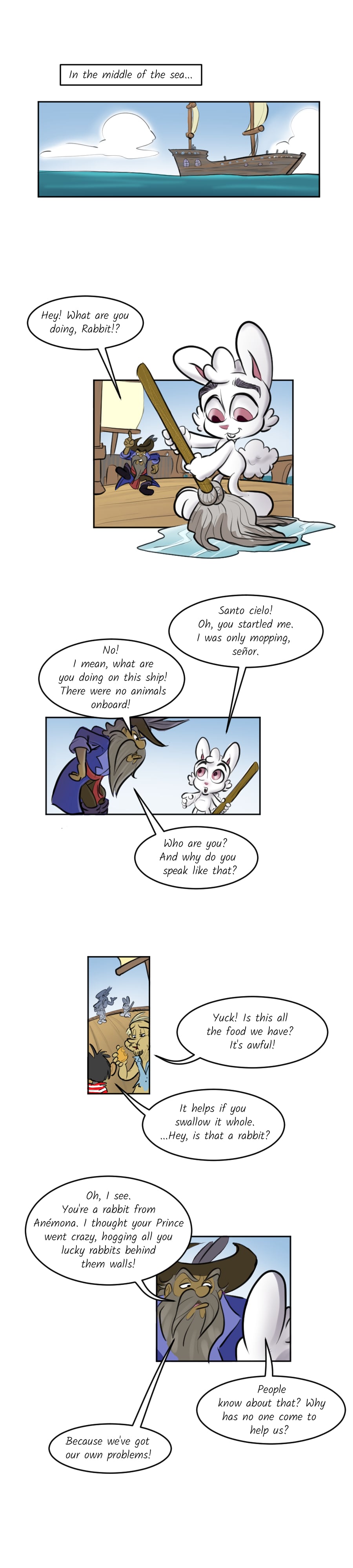 Read The Good The Bad and The Bunny Webcomic :: Chapter 1 Episode 2 ...