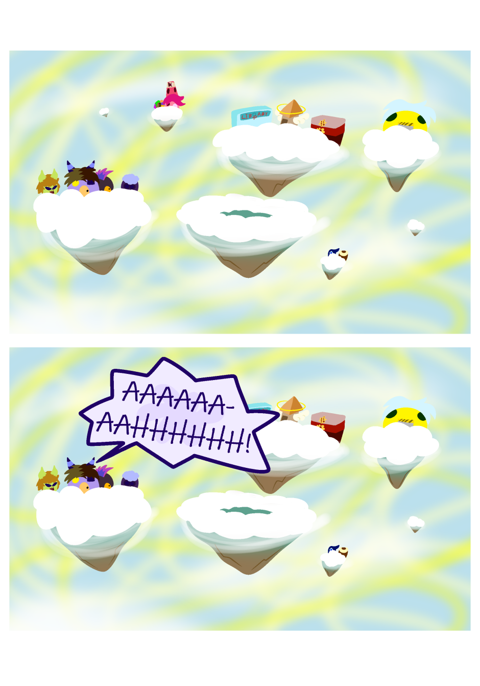 Read Free Fall :: S1- C1: Terrifying Awakening - PART 1 | Tapas Community