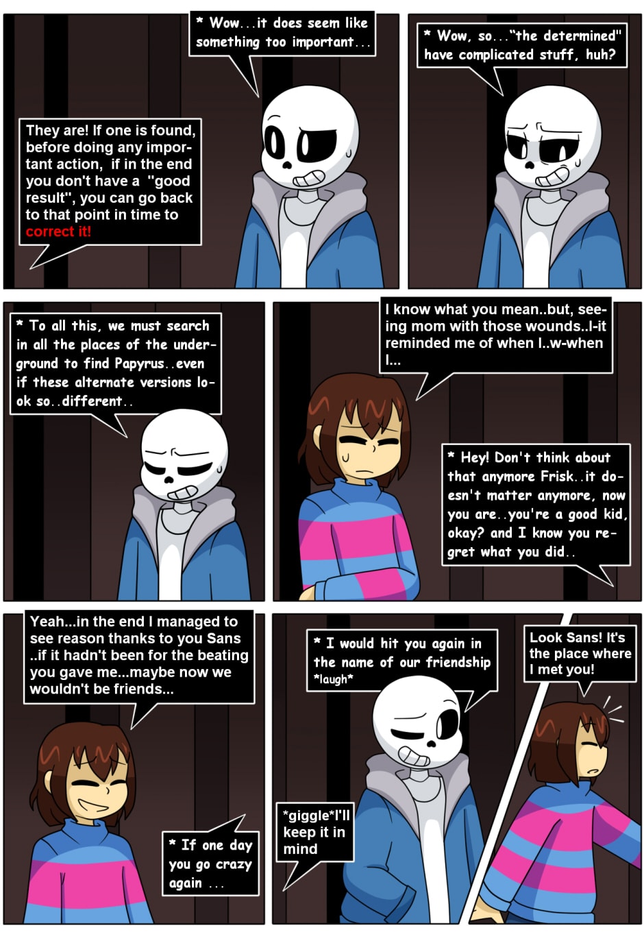 Read THE PLAYER - Evervoid AU (Undertale). :: [SEASON.2 // Page #61-65 ...