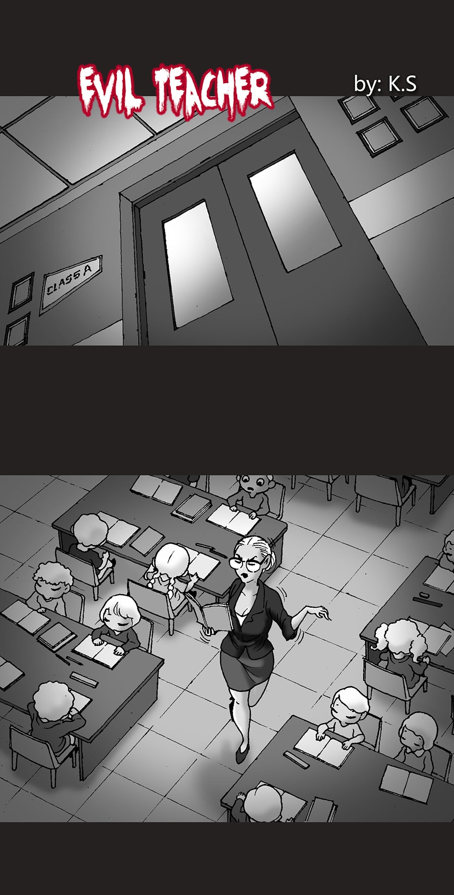 Read Silent Horror :: Evil Teacher | Tapas Community