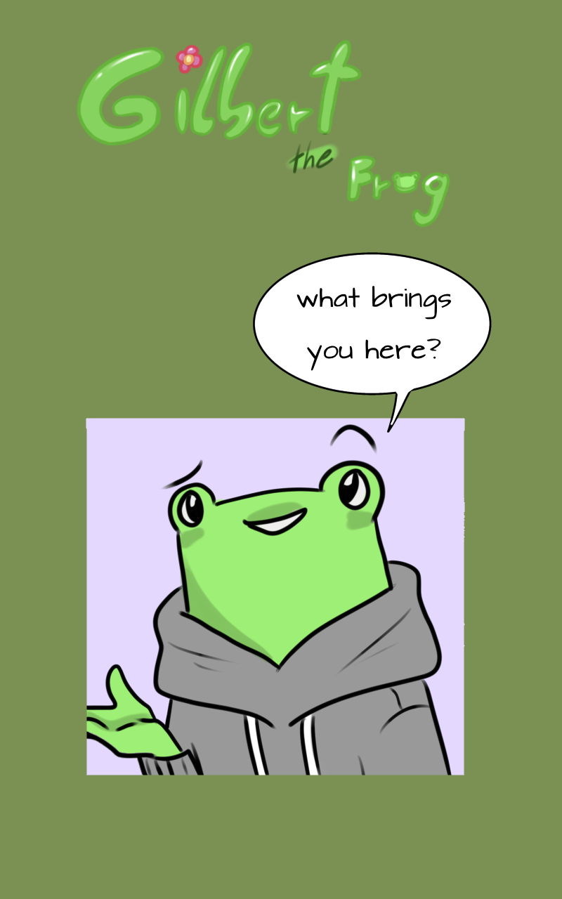 Read Gilbert the Frog :: Ep 11: wanna hang out? | Tapas Community