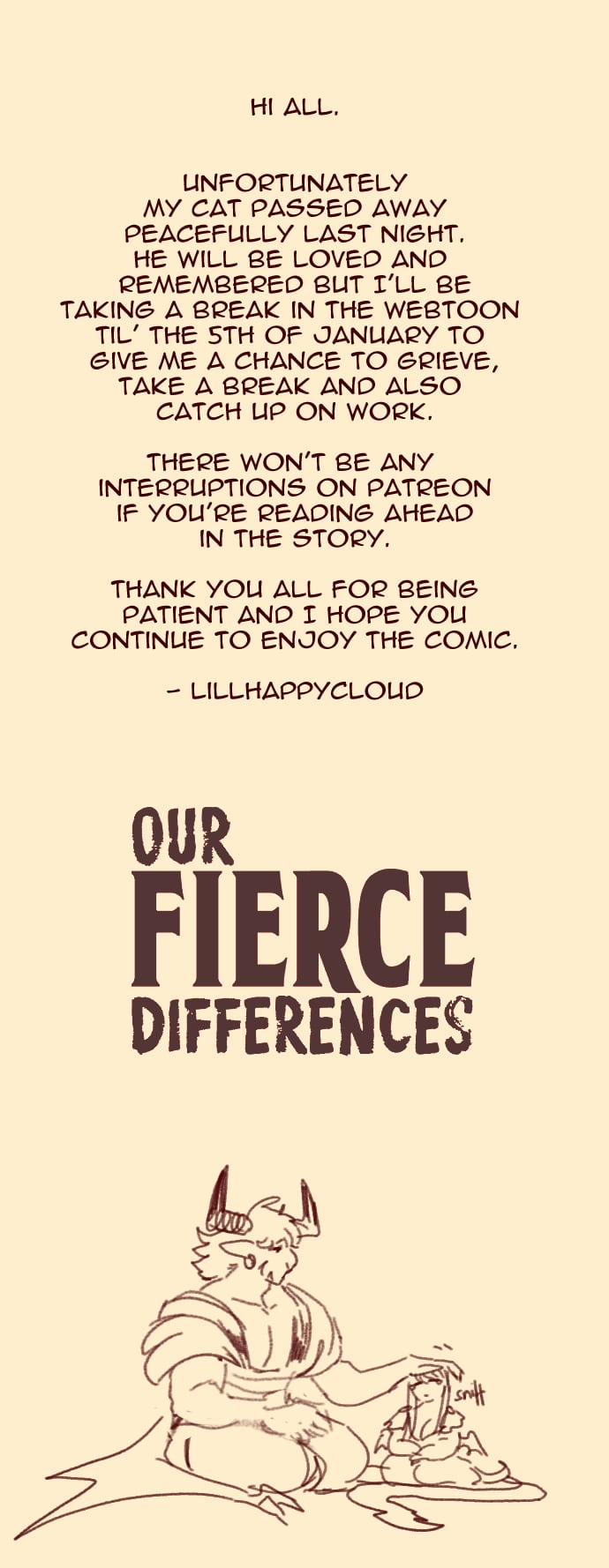 Read Our Fierce Differences :: Update | Tapas Community