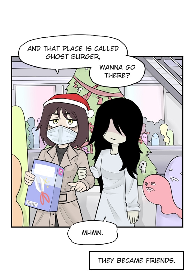Read Ghost Roommate :: Ghost Friends | Tapas Comics