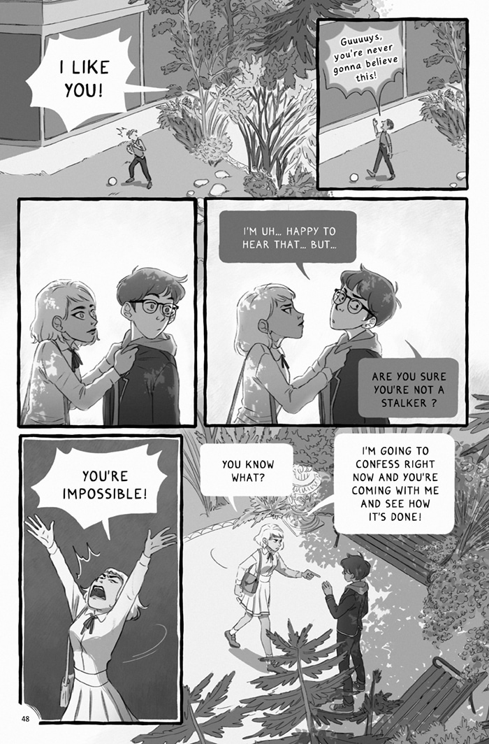 Read Humor me :: Chap 17. p43 | Tapas Community