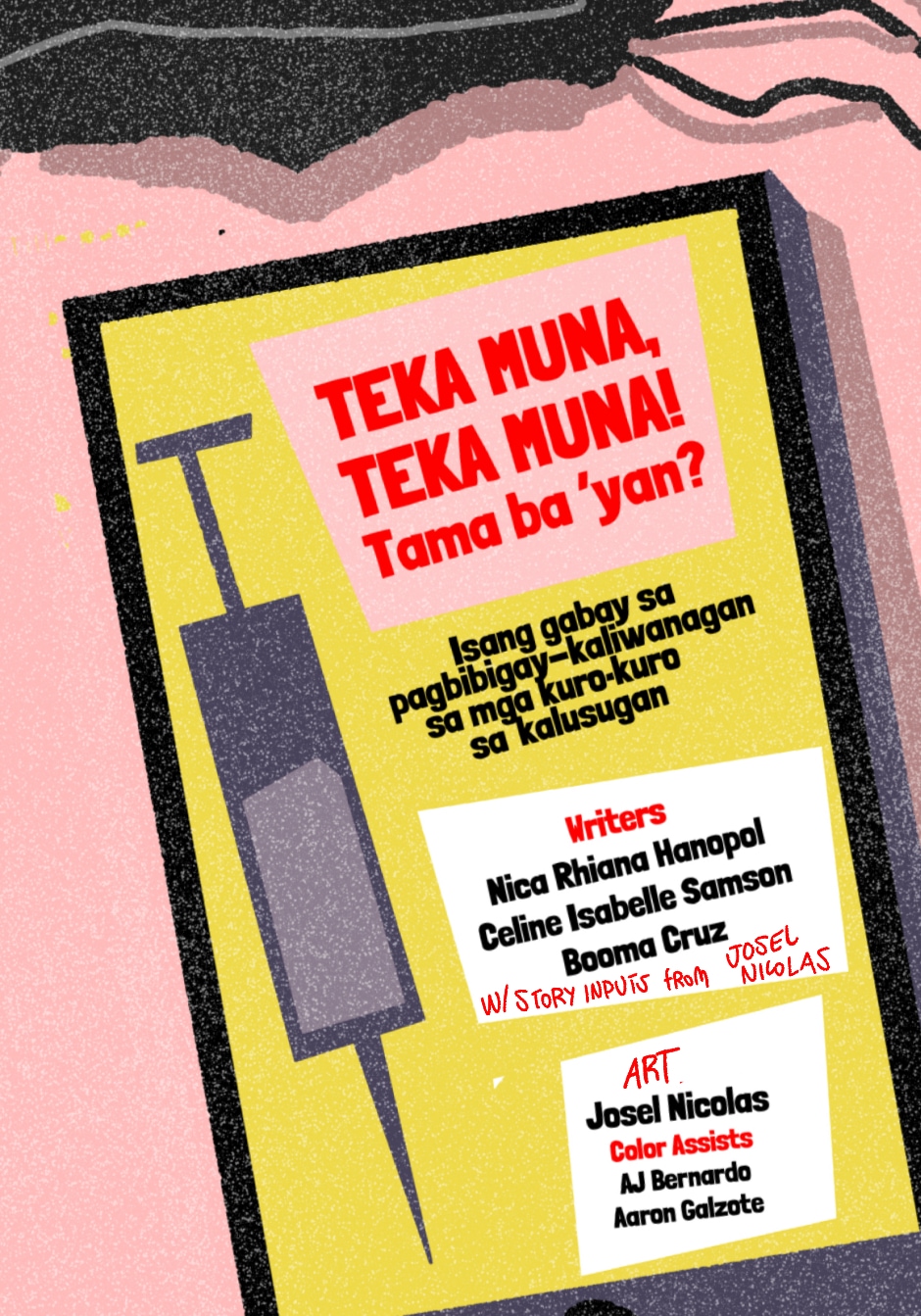 Read TEKA MUNA, TEKA MUNA! Tama Ba 'Yan? :: Chapter 1: Introduksyon ...