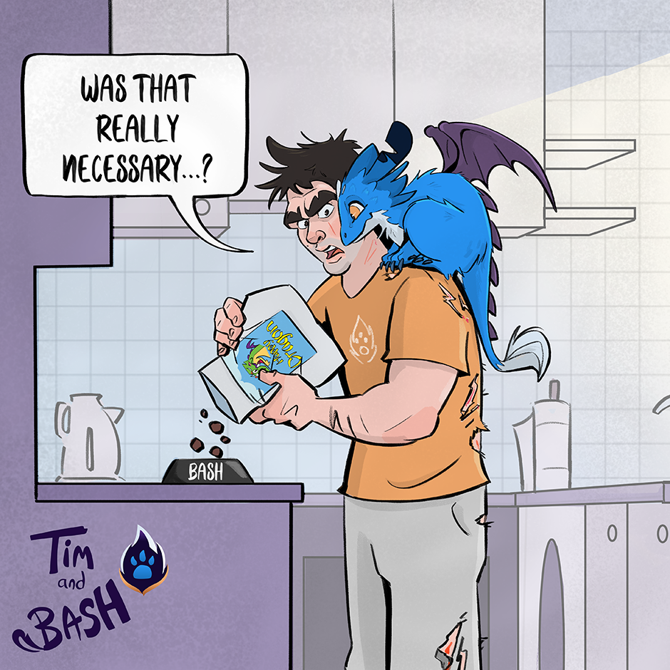 Read Tim and Bash :: Why do you do that?? | Tapas Comics