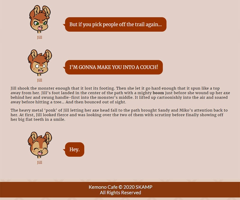 Read Kemono Cafe :: Kemono Cafe 020 | Tapas Comics