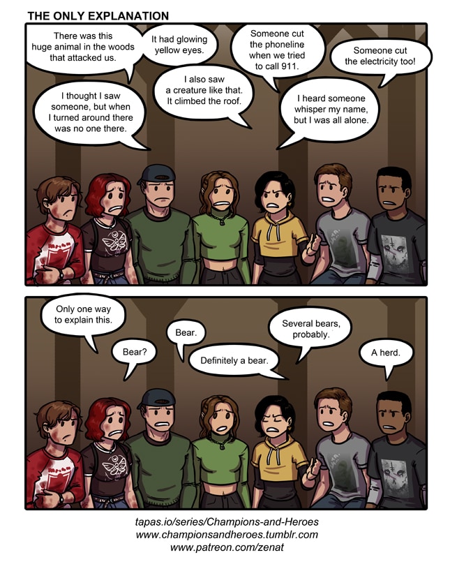 Read Champions and Heroes :: [The Quarry] The Only Explanation | Tapas ...