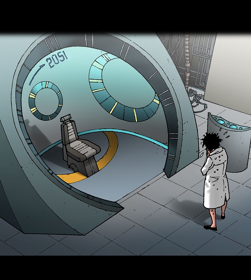 Read Silent Horror :: Time Machine | Tapas Community