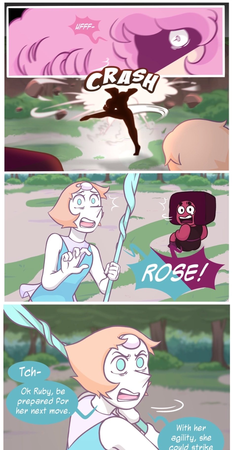 Read Fracture AU ( Steven Universe AU ) :: A Fateful Encounter (Part 1) | Tapas Community