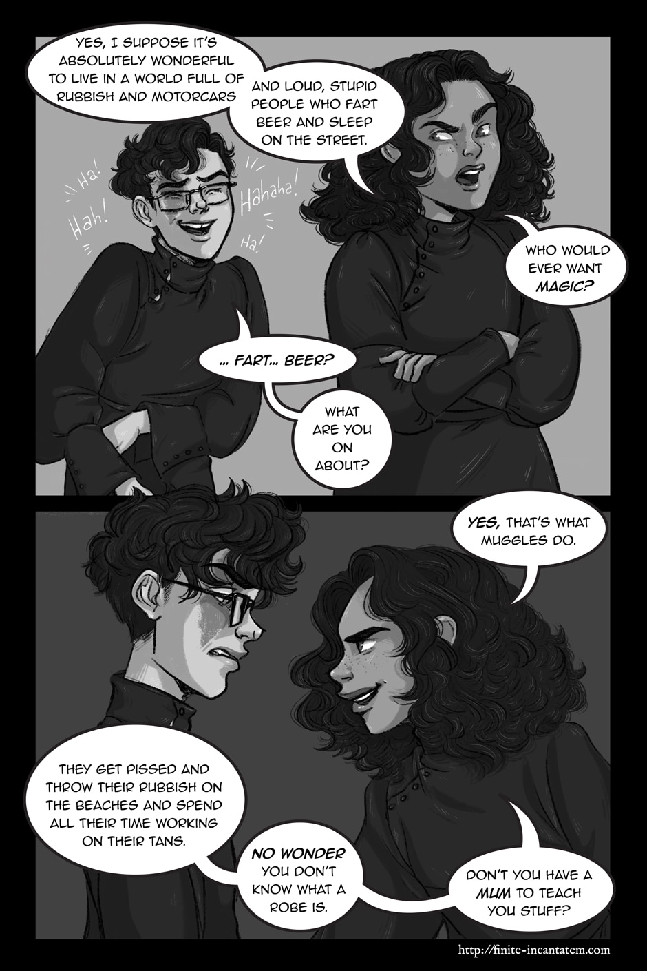 Read Finite Incantatem :: Chapter 4: Page 28 | Tapas Comics