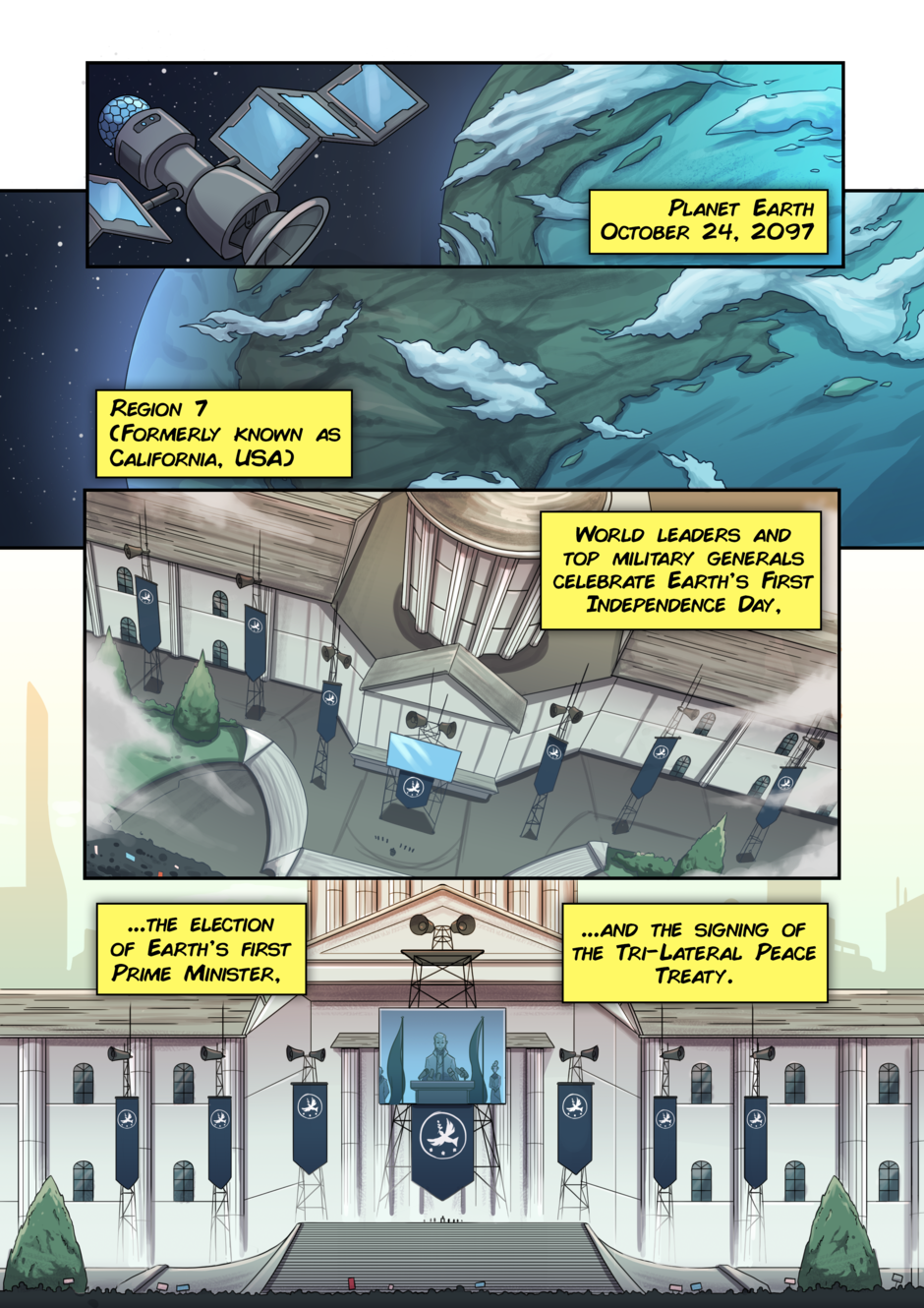 Read ProjectElysium :: Project Elysium Trailer | Tapas Community