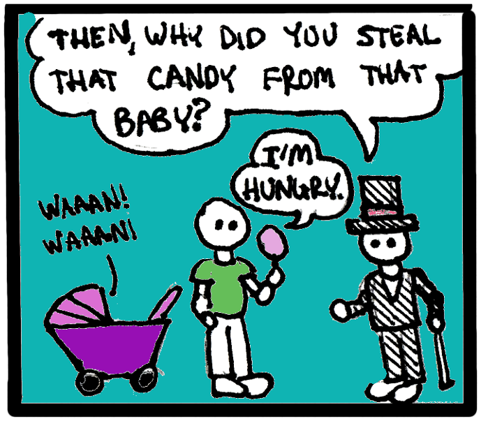 Read Bland Basic Simplicity :: Evil | Tapas Comics