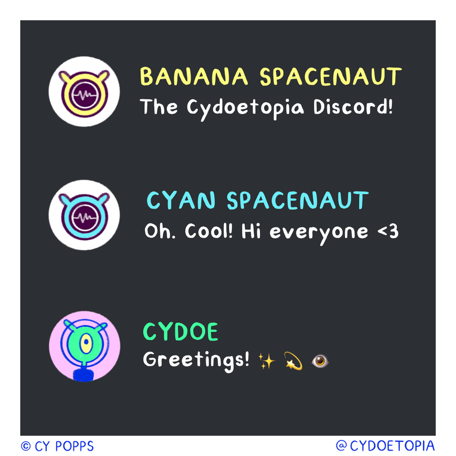 Read Cydoetopia :: Cydoetopia Discord Announcement! | Tapas Community