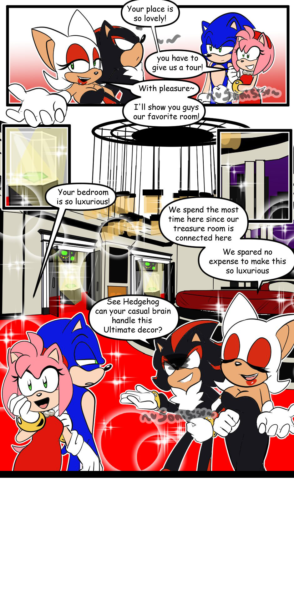 Read Sonic One-shots :: Shadouge week 2019 home | Tapas Comics