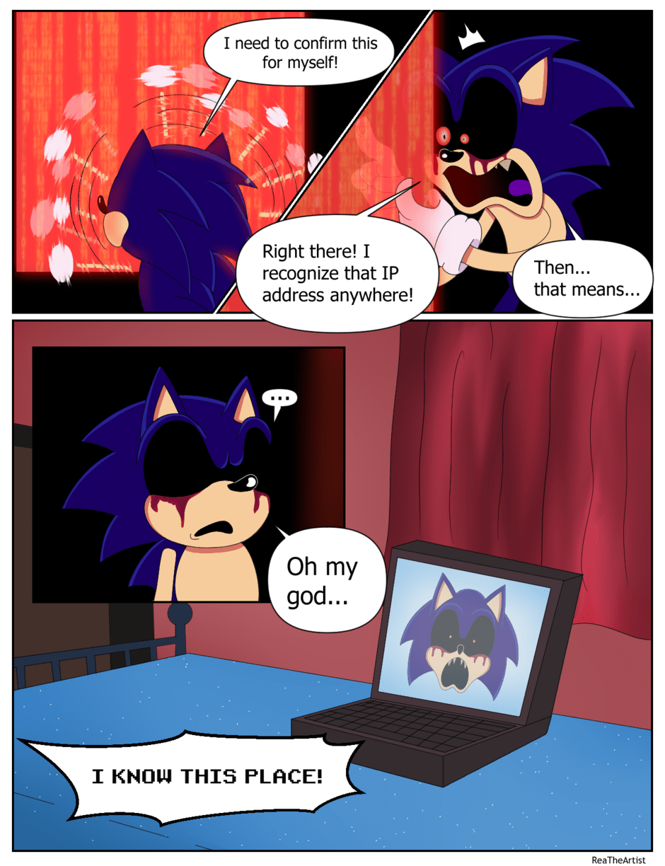 Read Rea's Short Sonic.exe Comic Collection :: A Decade's Reunion ...