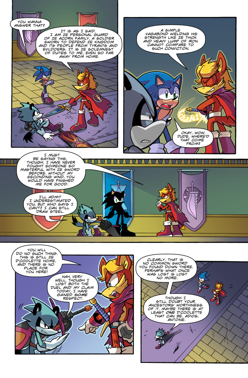 Read Archie Sonic Restoration :: Sonic Universe #95 - Fan Restoration ...
