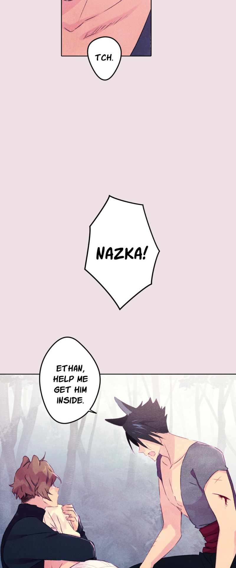 Read Wild Beast Forest House :: Ch09: The only way (3/11) | Tapas Comics