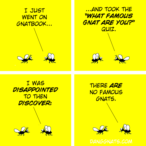 Read Dang Gnats! Cartoons :: Famous Gnats | Tapas Community