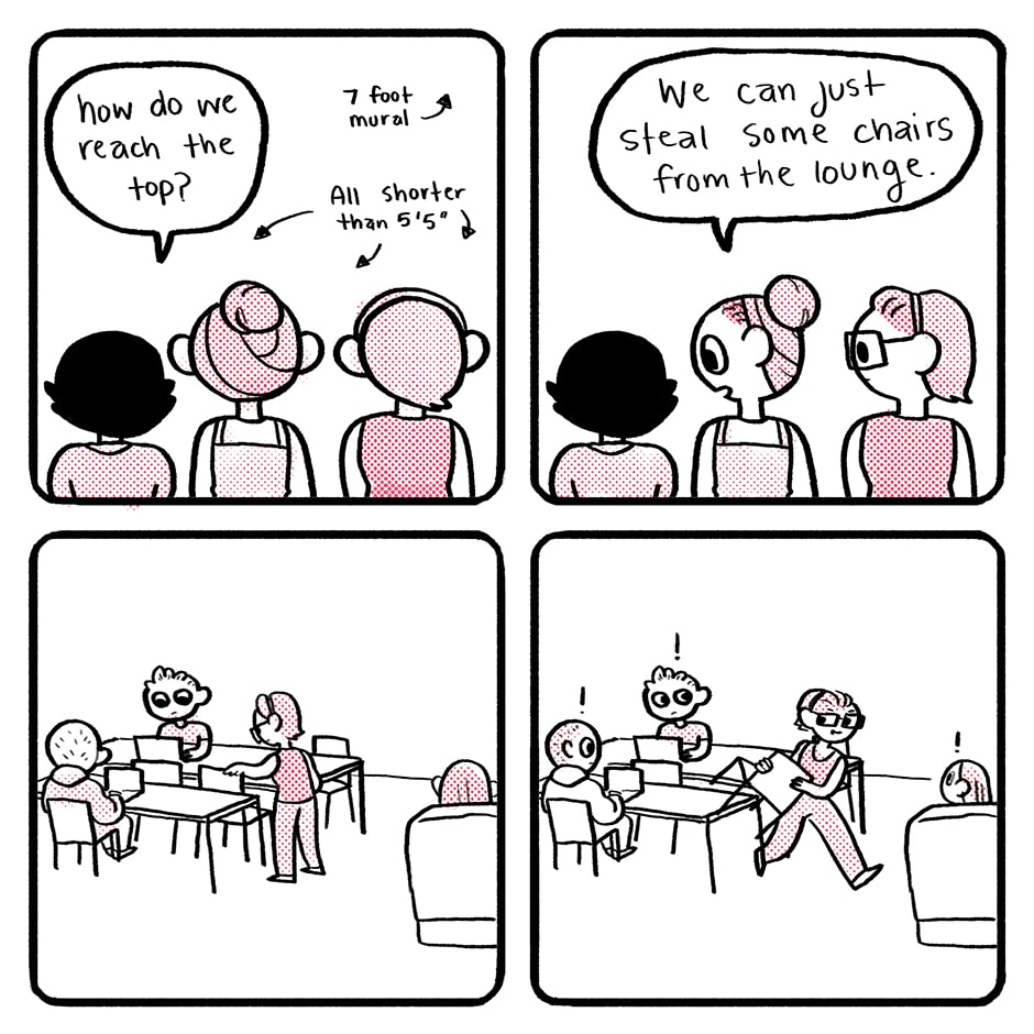 Read Daily Amaziement :: Stealing Chairs | Tapas Comics