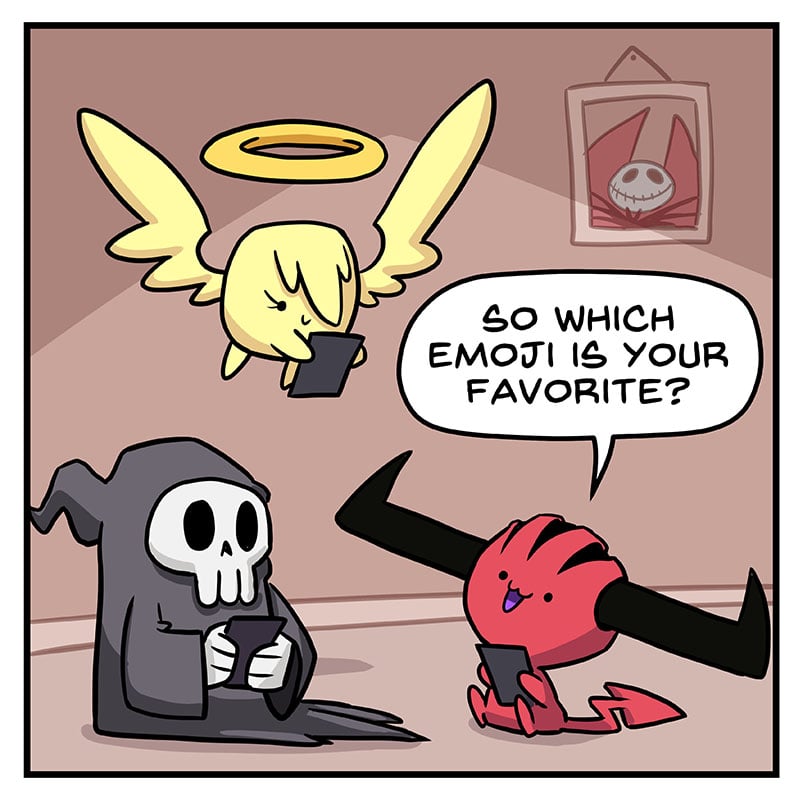 Read The Doodle Demon :: Emojis | Tapas Community