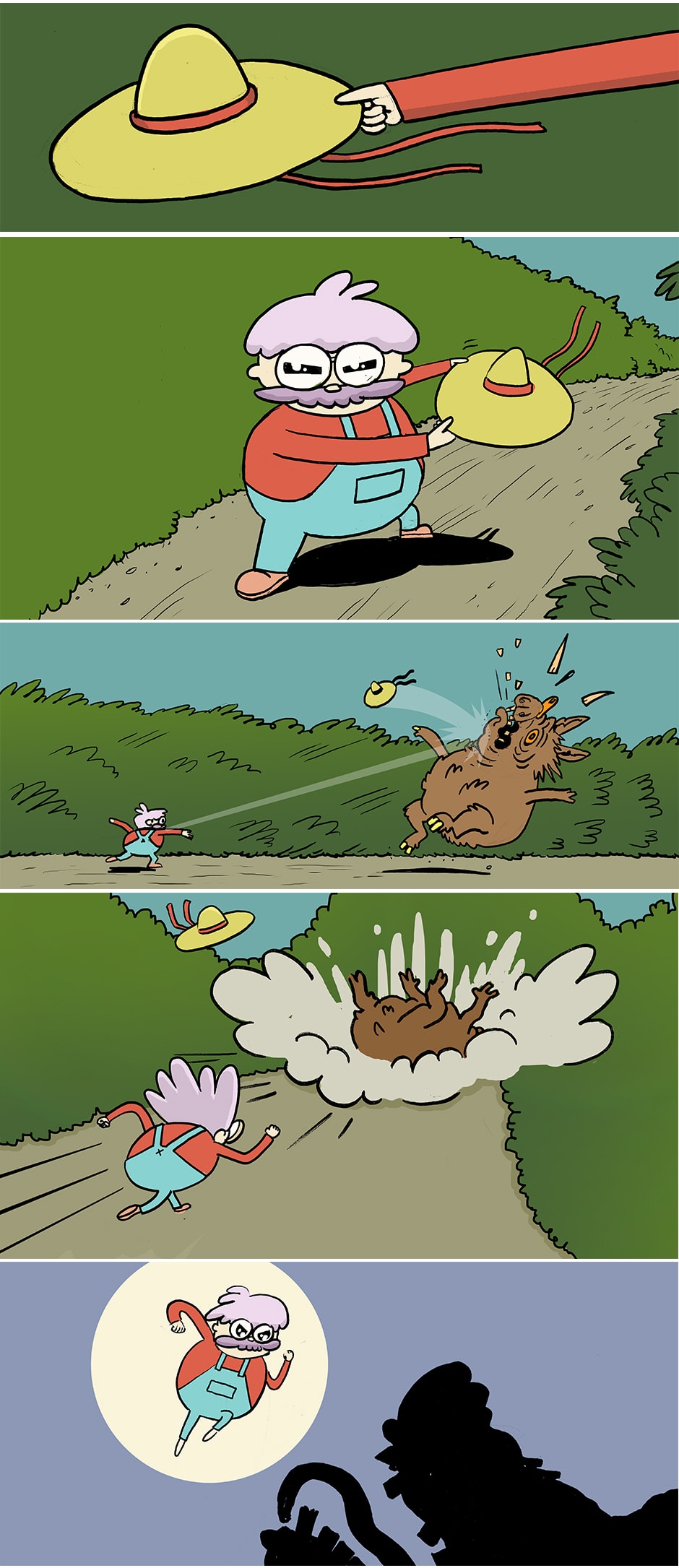 Read Ben the Gardener :: A Threat! | Tapas Comics