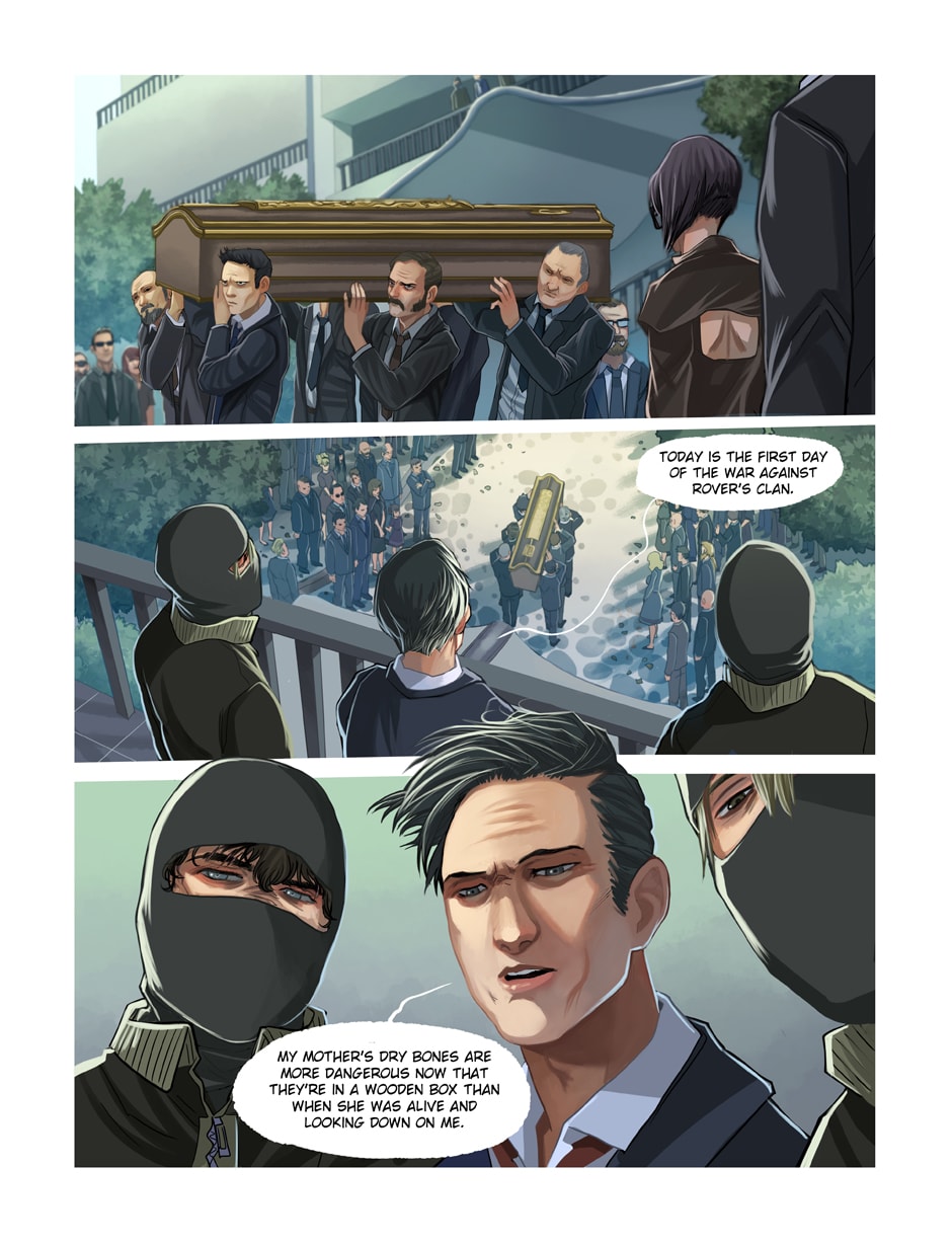 Read NINE STONES :: CHAPTER 9: Family | Tapas Community