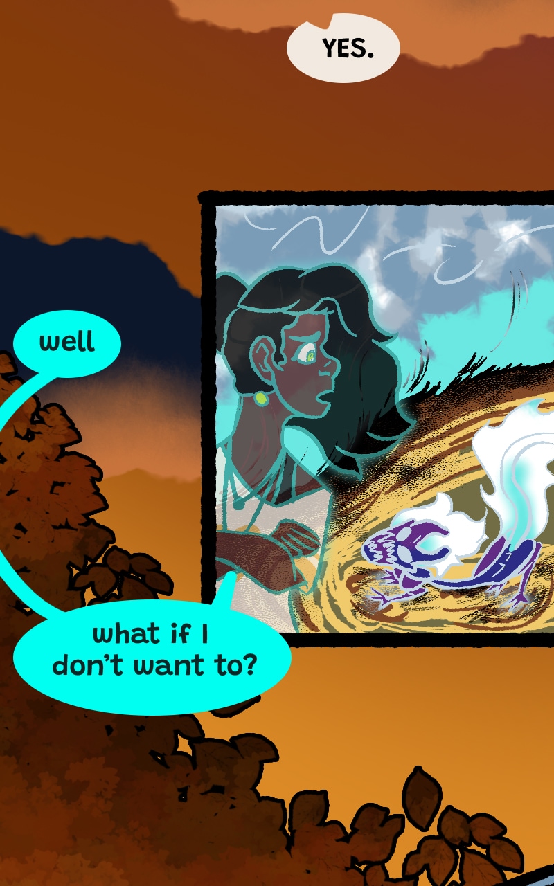 Read Wisp of shadows :: ch. 2) spreading ash part 1 | Tapas Comics