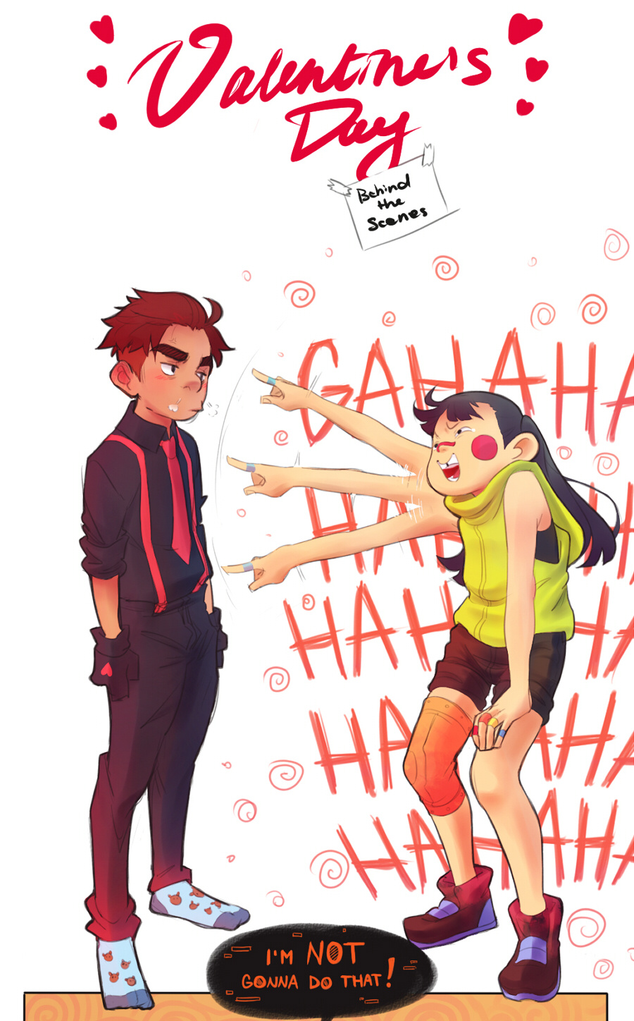 Read Yangster :: V-day: Behind the scenes | Tapas Community