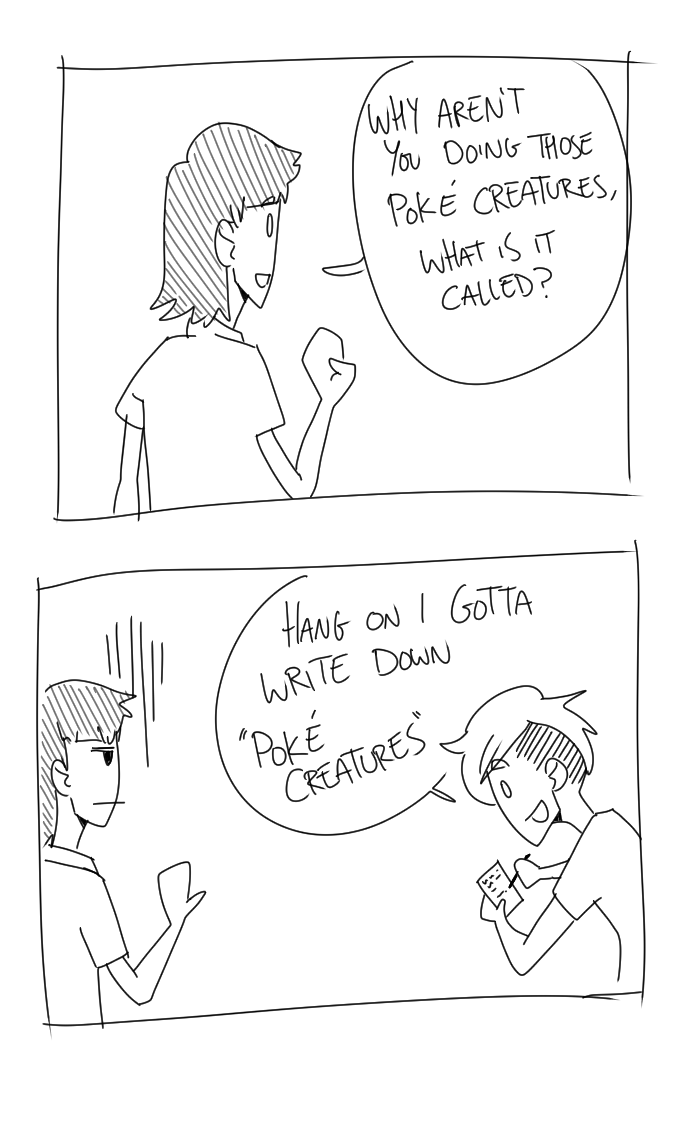 Read Overly Exaggerated :: Pokémon What? | Tapas Community