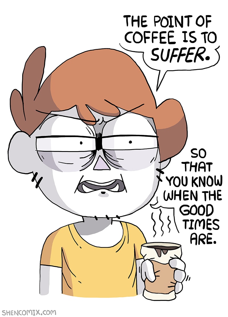 Read Shen Comix :: The point of coffee. | Tapas Community