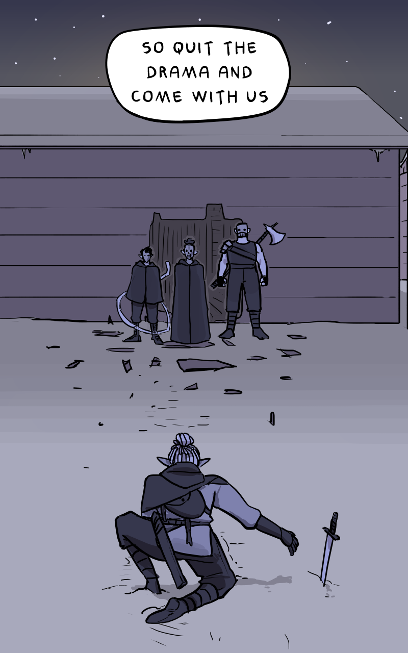 Read Mortalia :: "Business" - 1/6 | Tapas Comics