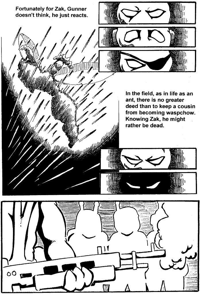 Read Michael T. Desing's Army Ants :: MTDAA Issue One | Tapas Comics