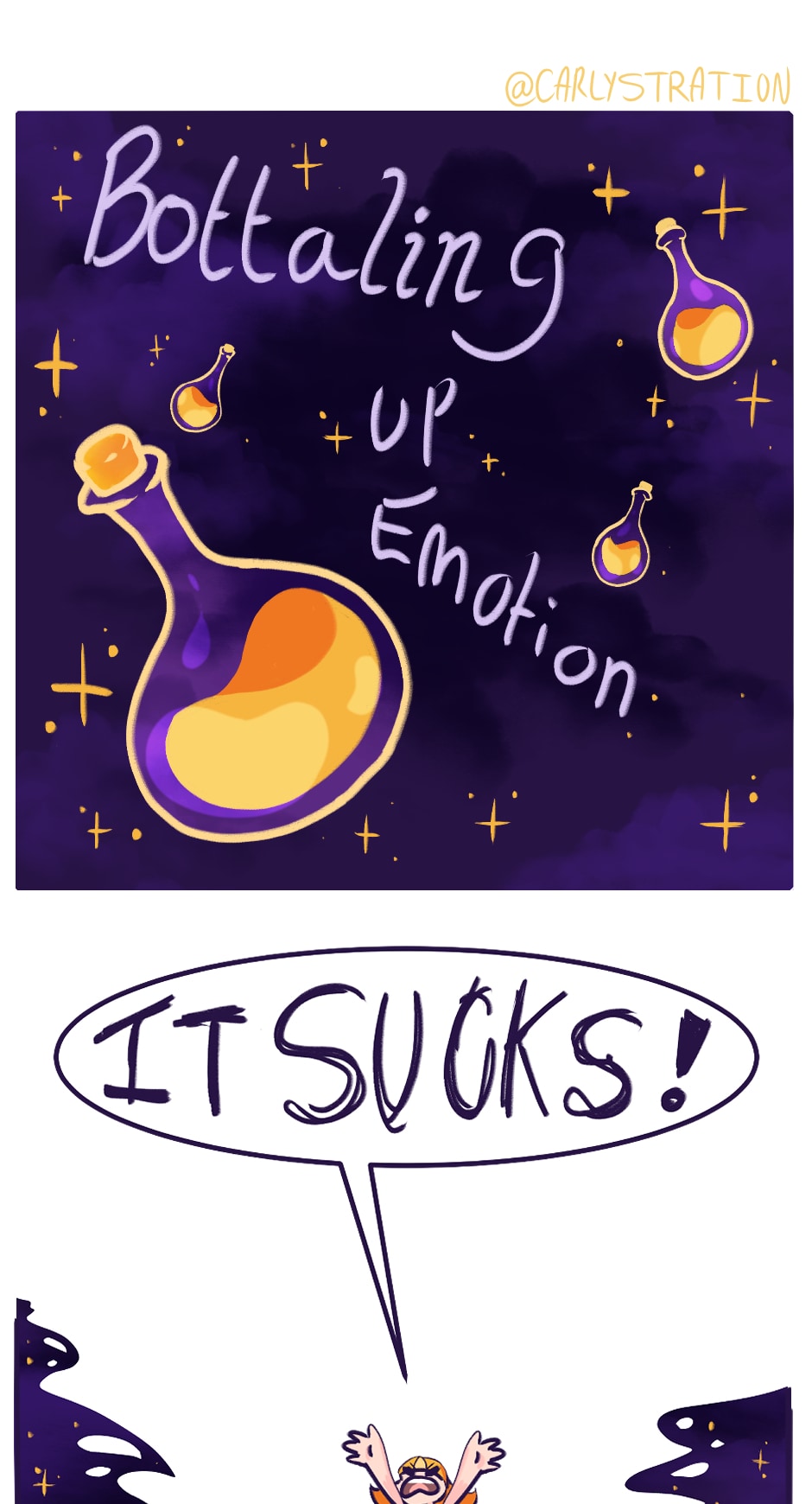 Read Odd thoughts :: Emotions | Tapas Community