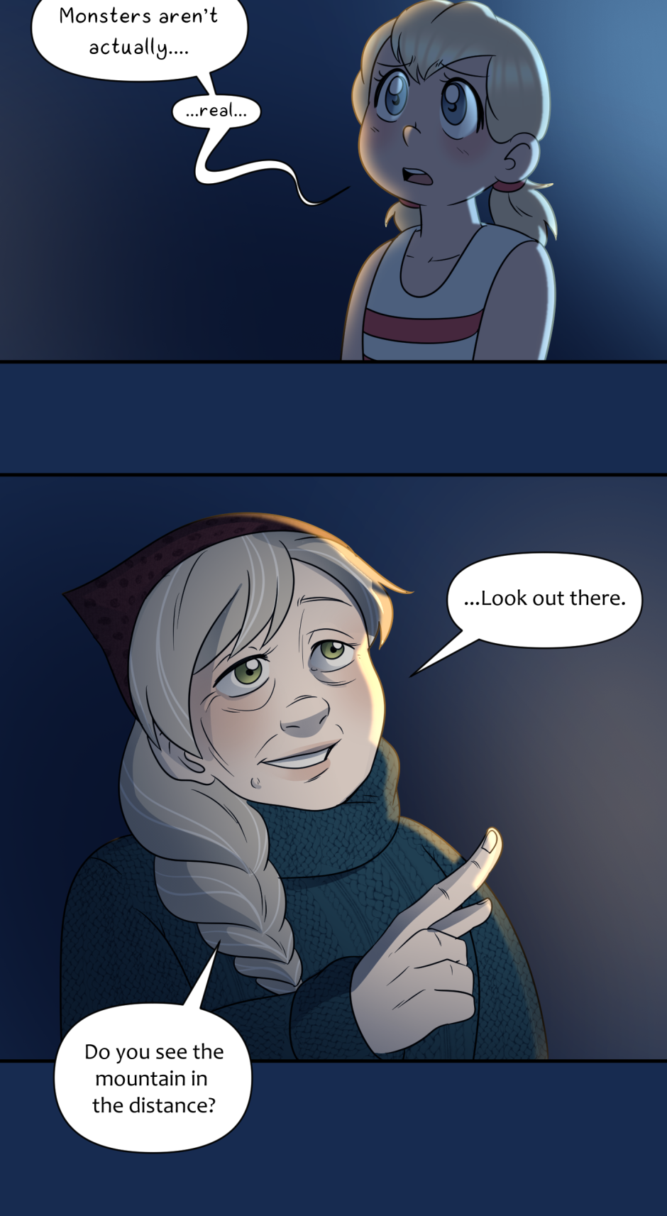 Read The First Human - An UNDERTALE Prequel AU :: TFH - CHAPTER 2 ...