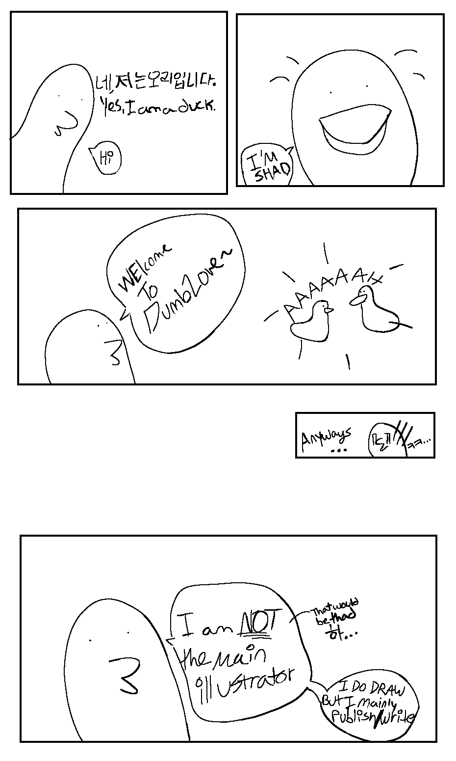 Read Shad and Thad :: Meet Shad - Part #1 | Tapas Comics