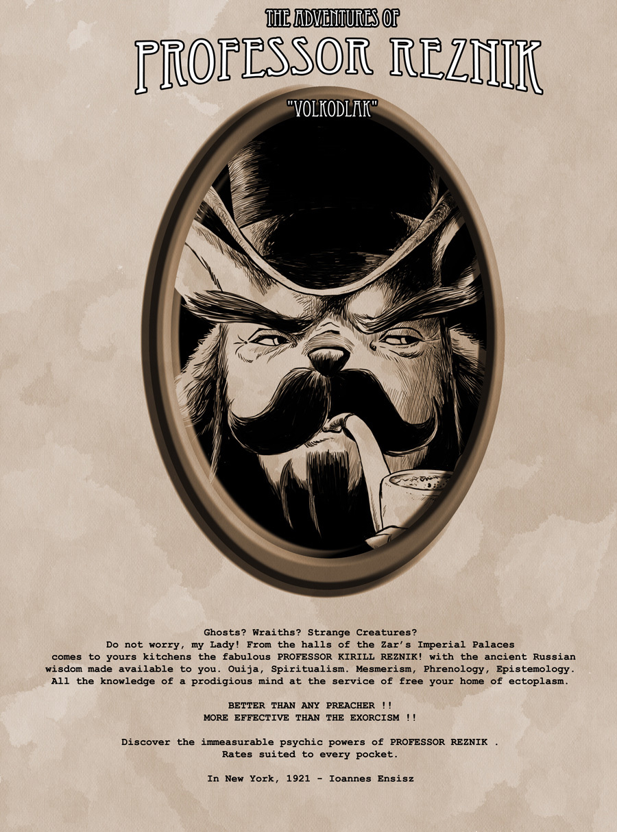 Read The Adventures of Professor Reznik :: Volkodlak | Tapas Comics