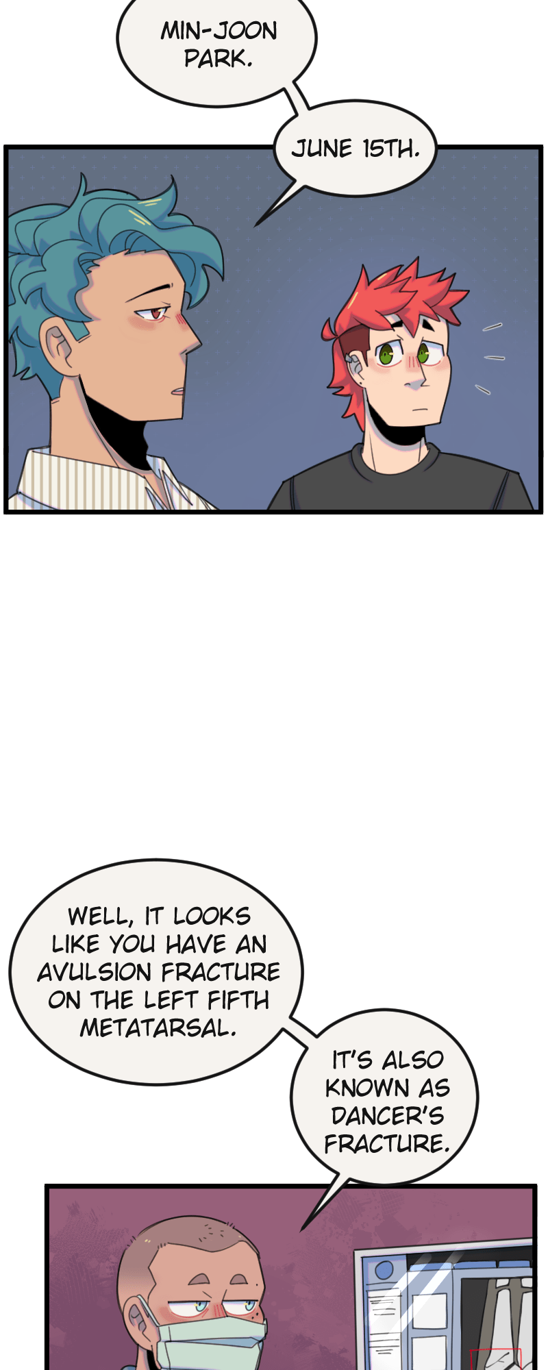 Read Spicy Mints :: Dancer's Fracture | Tapas Community