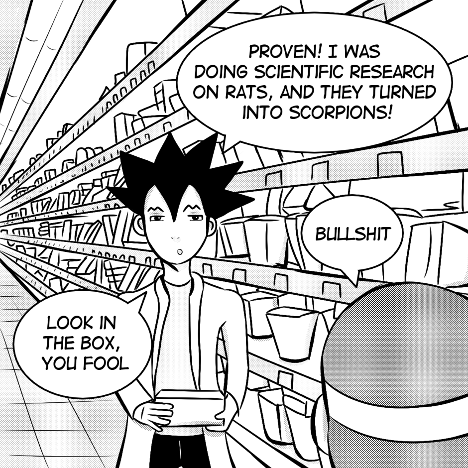 Read Truthman :: Truthman and GMO | Tapas Comics