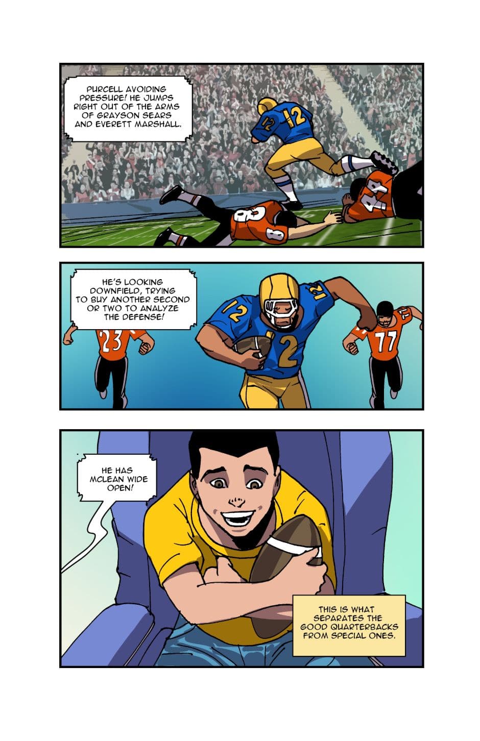 Read Touchdown Dance :: Loose Cannon | Tapas Comics