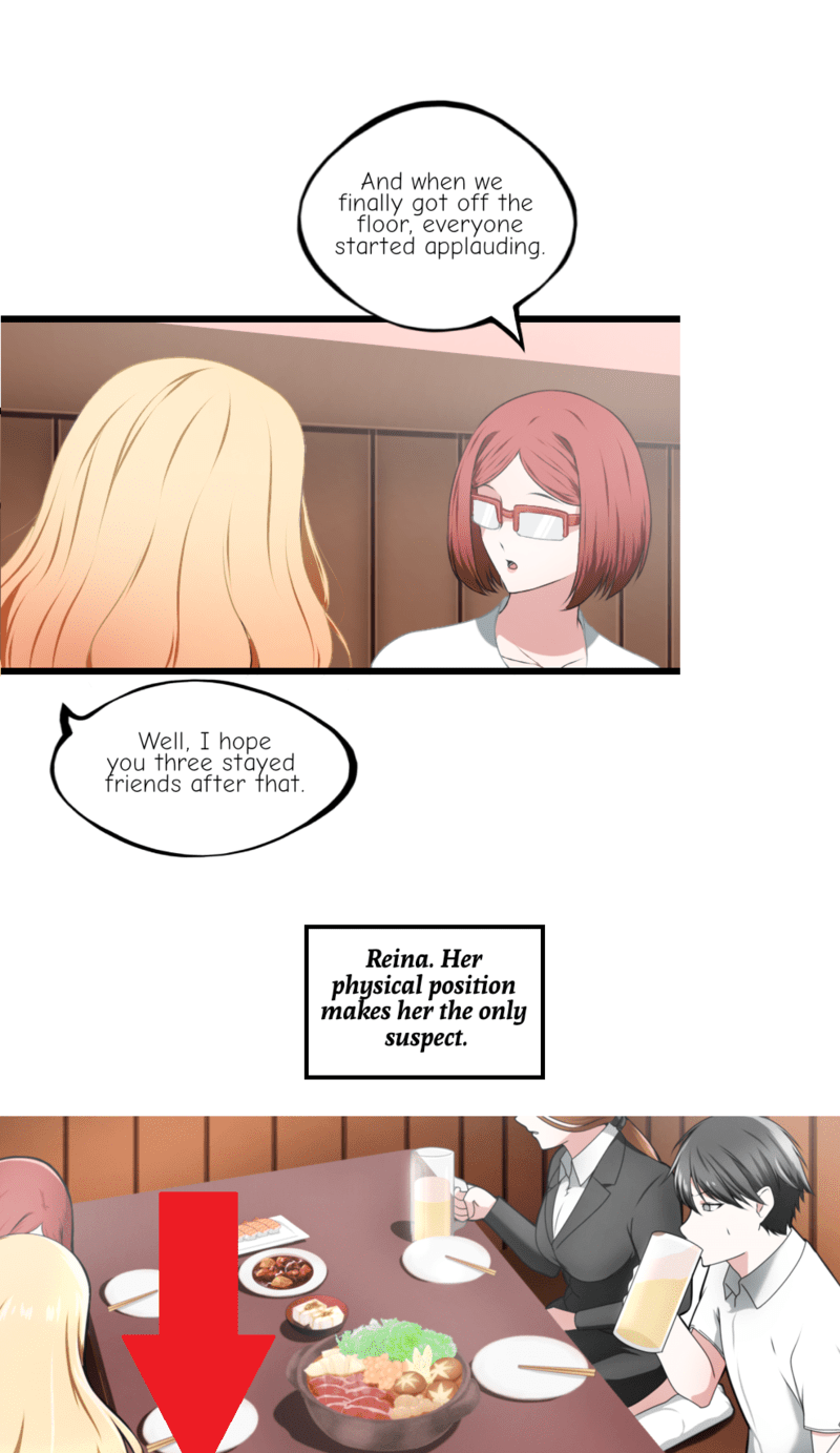 Read Maturity at Work: the Office Lady Harem :: 18. Worker Appreciation Night Pt 6 | Tapas Comics